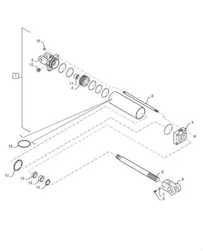 Diagrama de piezas John Deere 4440