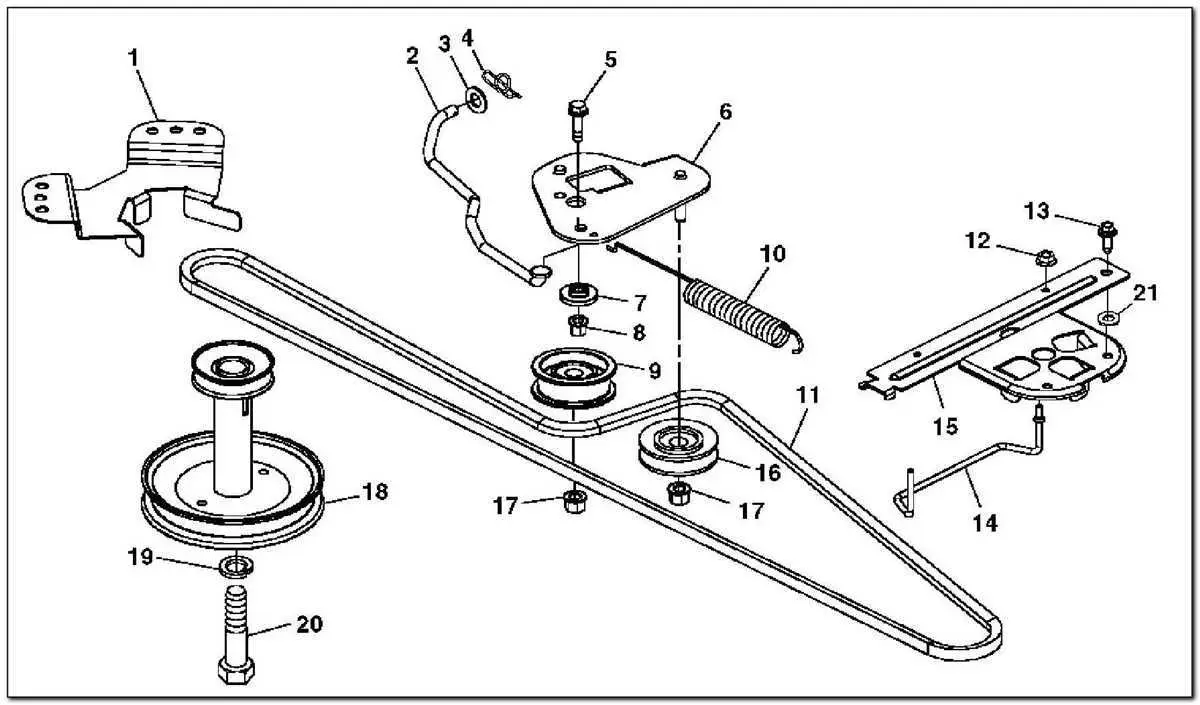 Diagrama de piezas John Deere S82 para mantenimiento