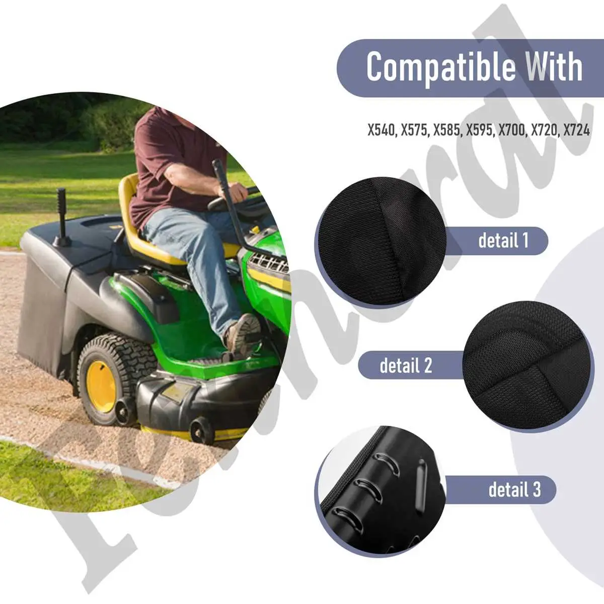 Diagrama de partes del John Deere X300 Bagger