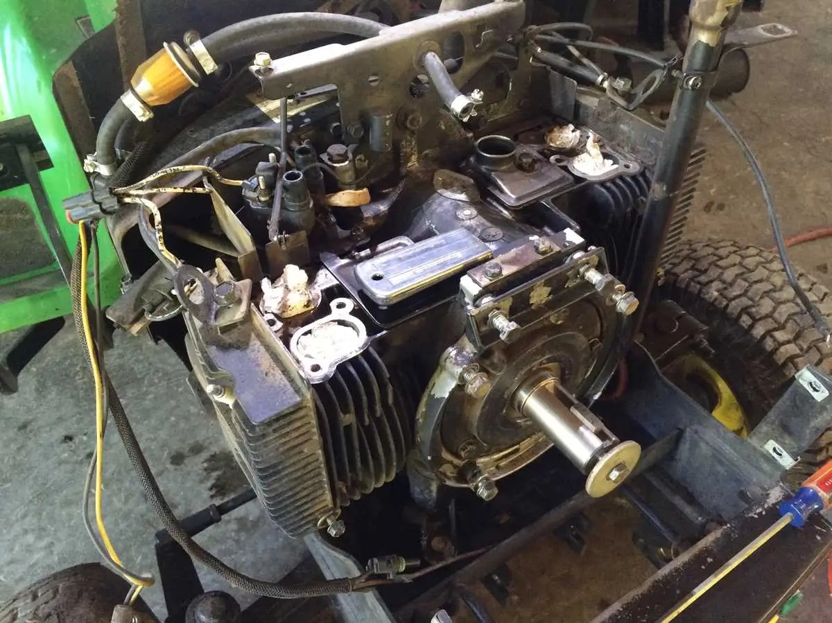 Diagrama del motor Onan John Deere