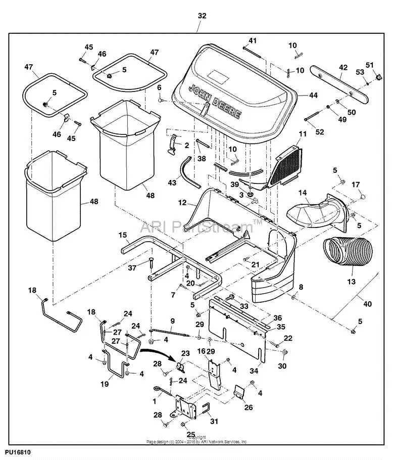 John Deere Bagger Parts