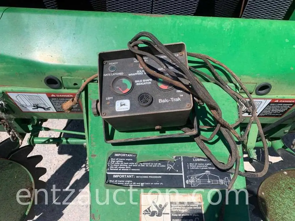Diagrama de cableado del monitor Bale Trak de John Deere