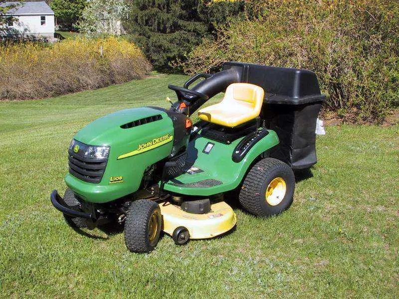 Diagrama de correa del deck automático John Deere L110